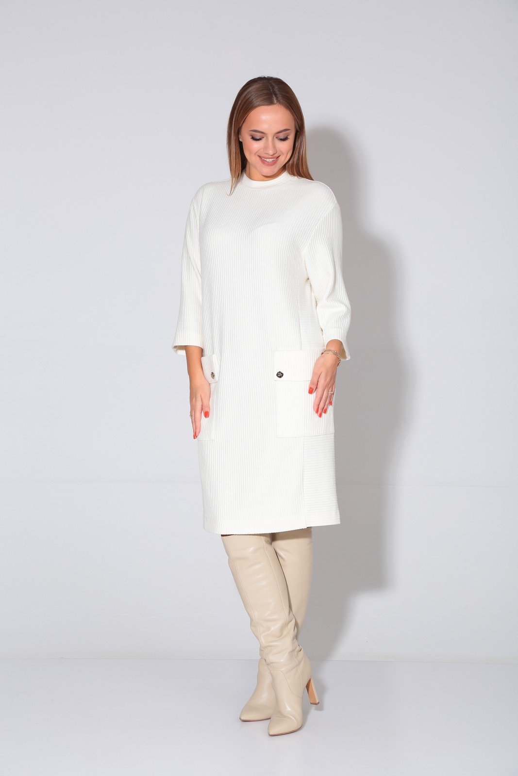 Платье 7769-1 молочный Tvin купить в интернет магазине | в наличии